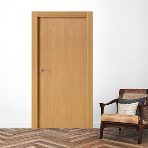 MAUSA : Puerta Roble Mallado Mod. 7000 Barnizada 211 X 60,5