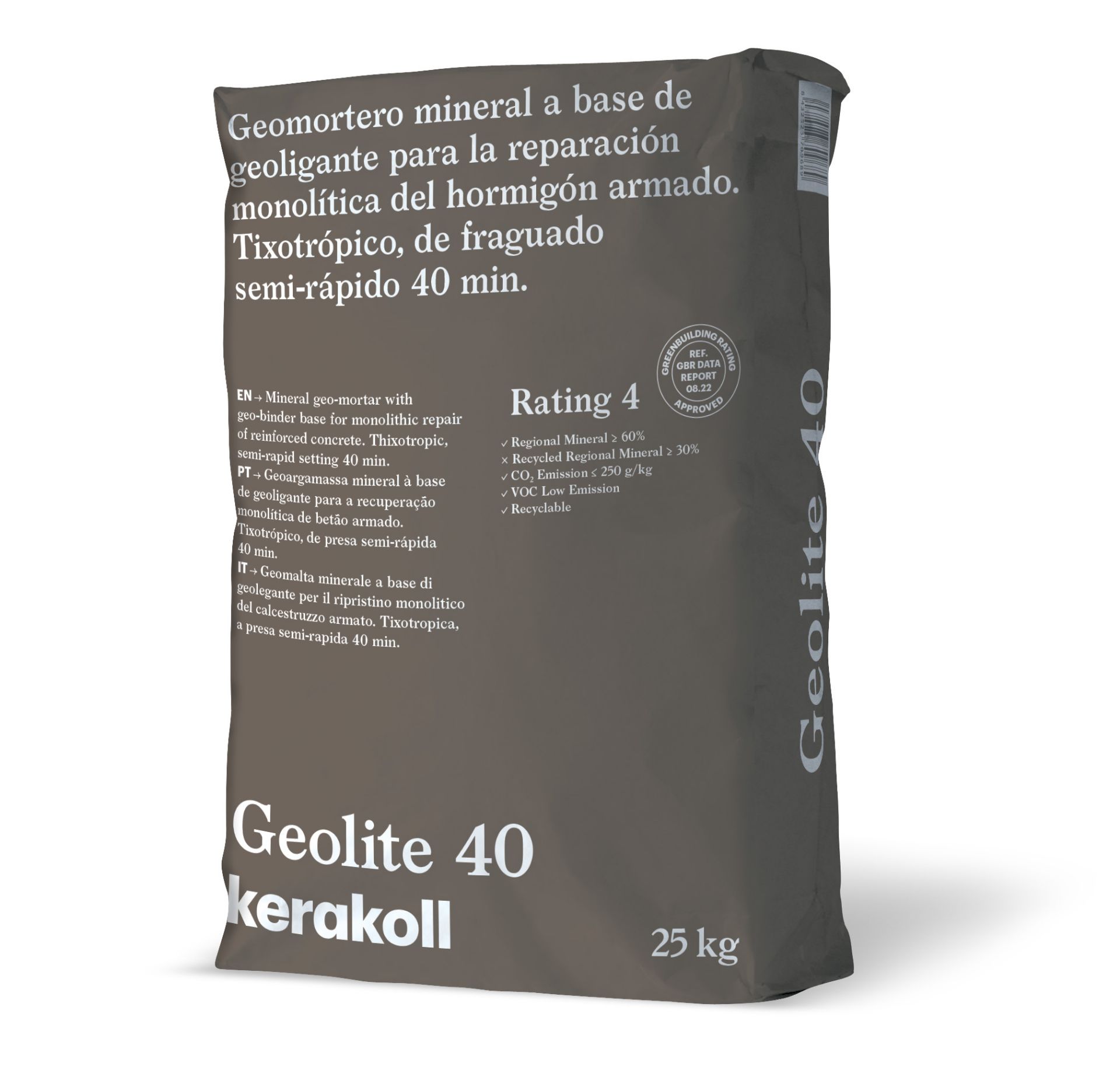 MAUSA : KERAKOLL GEOLITE® 40 (saco 25 kg)